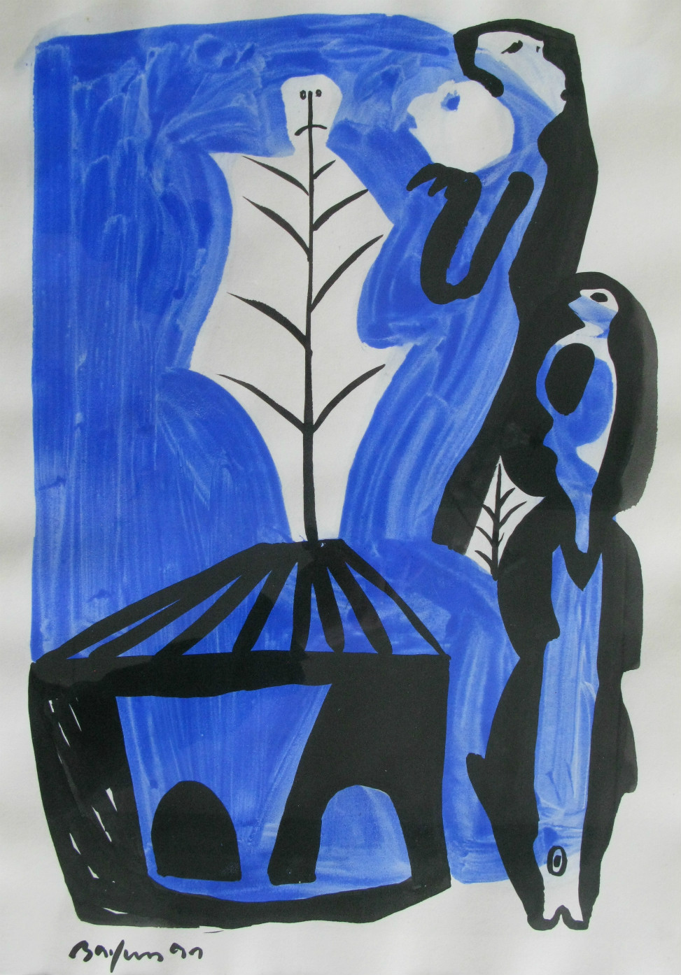 Barfuss, Ina - z-Figuren met vis | AmstelArt